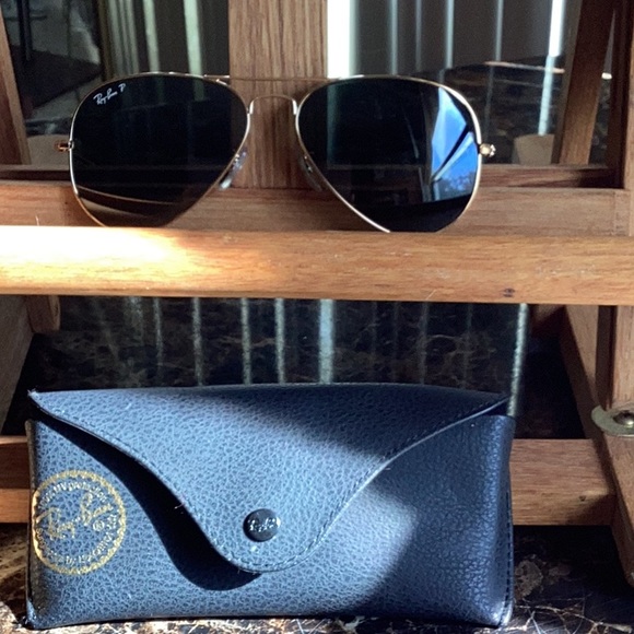 Ray-Ban | Accessories | Vintage 8s90 Aviator Large Metal Ray Ban ...